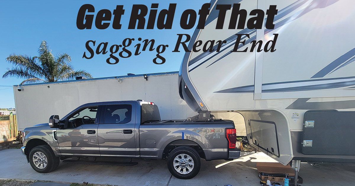 Get Rid of That Sagging Rear End